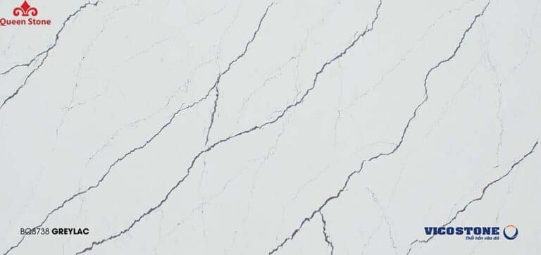 Đá Nhân Tạo Greylac, Mã sản phẩm: BQ8738, Nhóm: D - Queen Stone